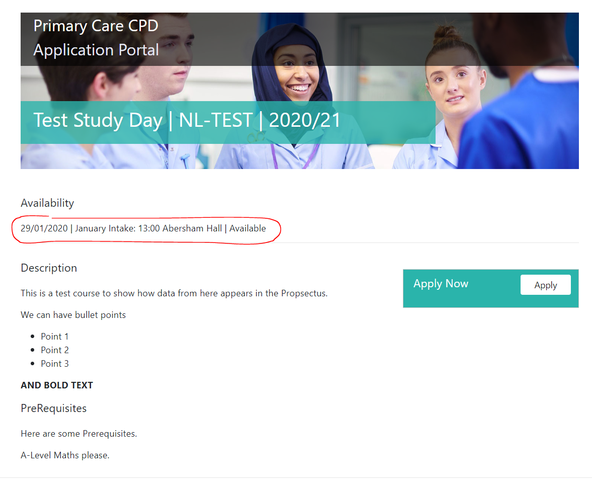 Step 7: Add intake dates – Wozzad Help Centre